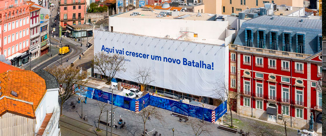 “Batalha Centro de Cinema” inaugura no início de 2022 com forte ligação ...